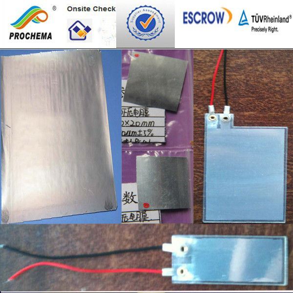 PVDF PIEZO sensors , plastic PIEZO sensors ,Plastic PIEZO membrane